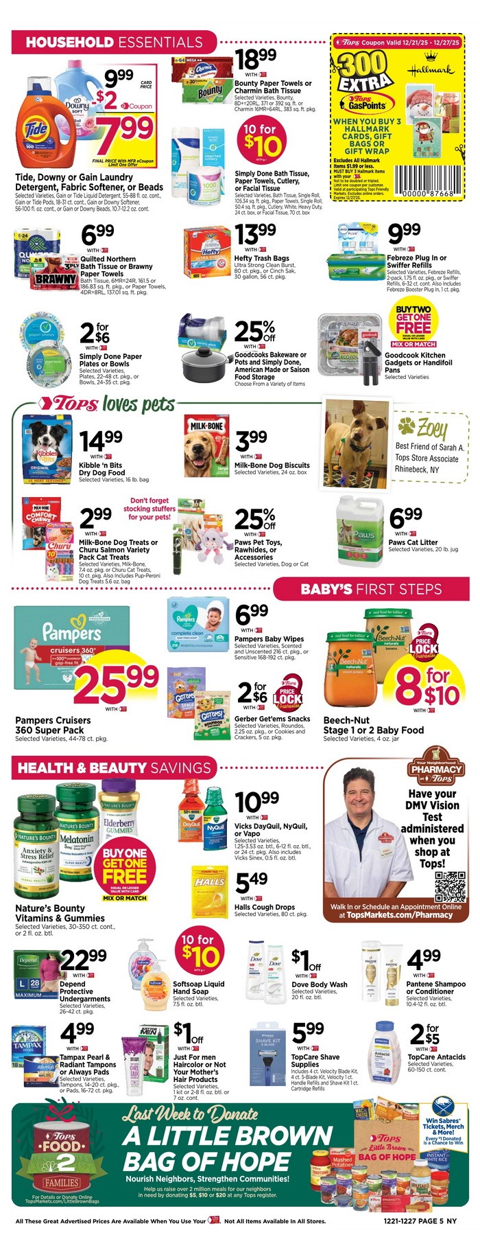 Tops Weekly Ad Dec 21 – Dec 27, 2025 (Christmas Promotion Included)