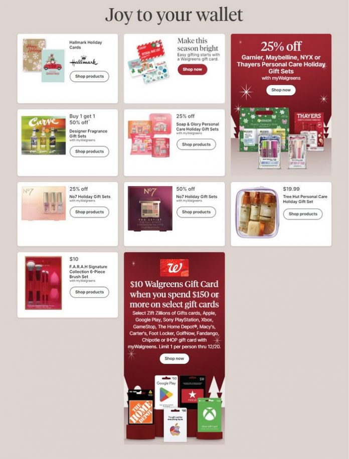 Walgreens Weekly Ad Dec 14 – Dec 20, 2025 (Christmas Promotion Included)