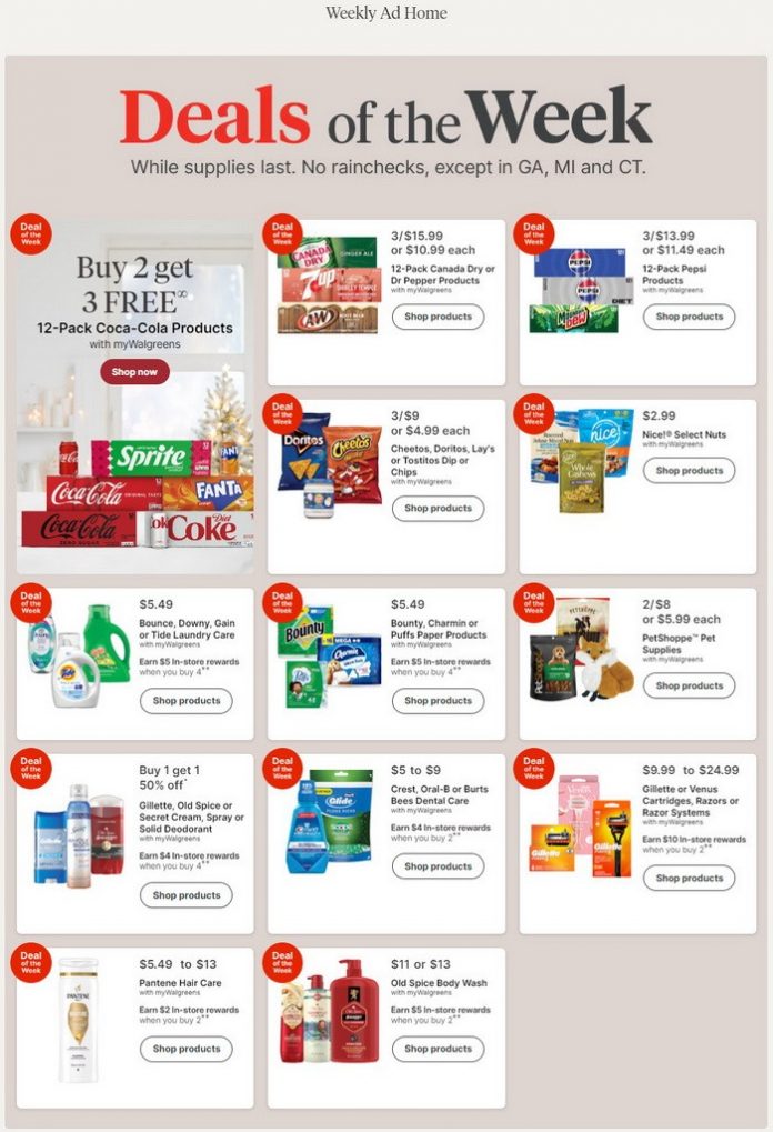 Walgreens Weekly Ad Dec 21 – Dec 27, 2025 (Christmas Promotion Included)
