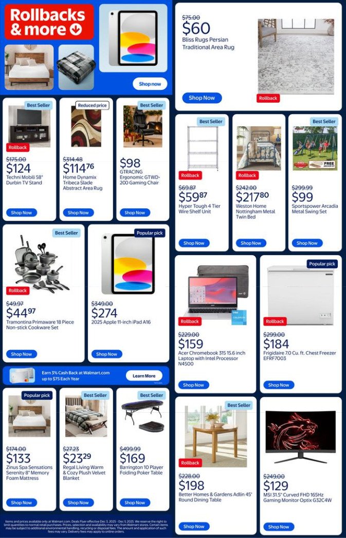 Walmart Weekly Ad Dec 03 – Dec 09, 2025