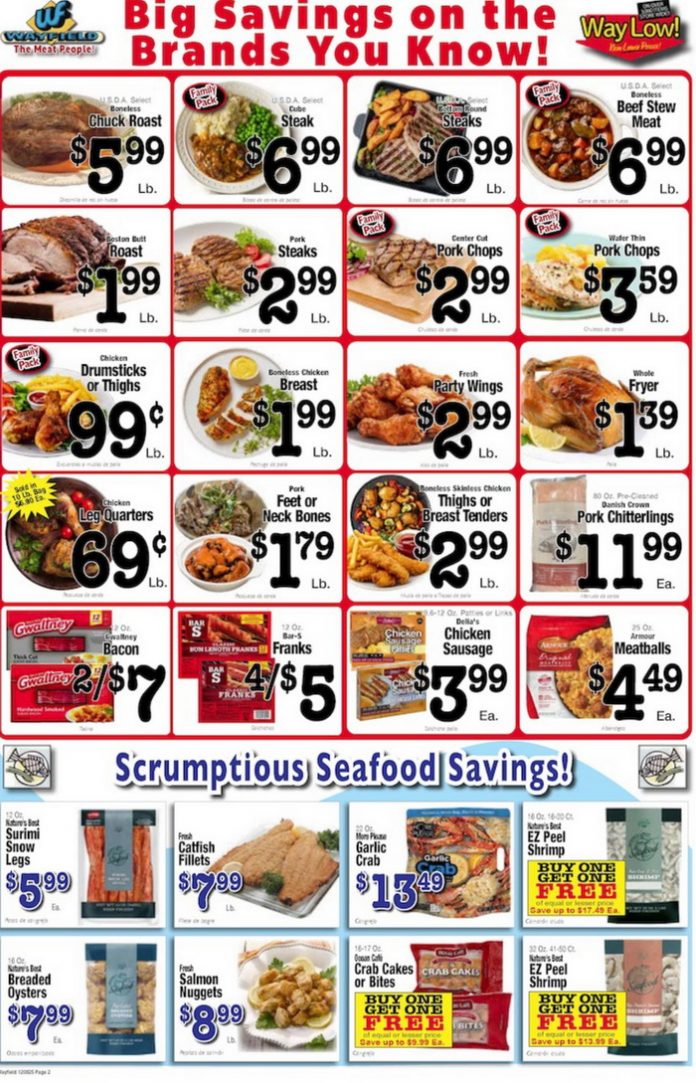 Wayfield Foods Weekly Ad Dec 08 – Dec 14, 2025