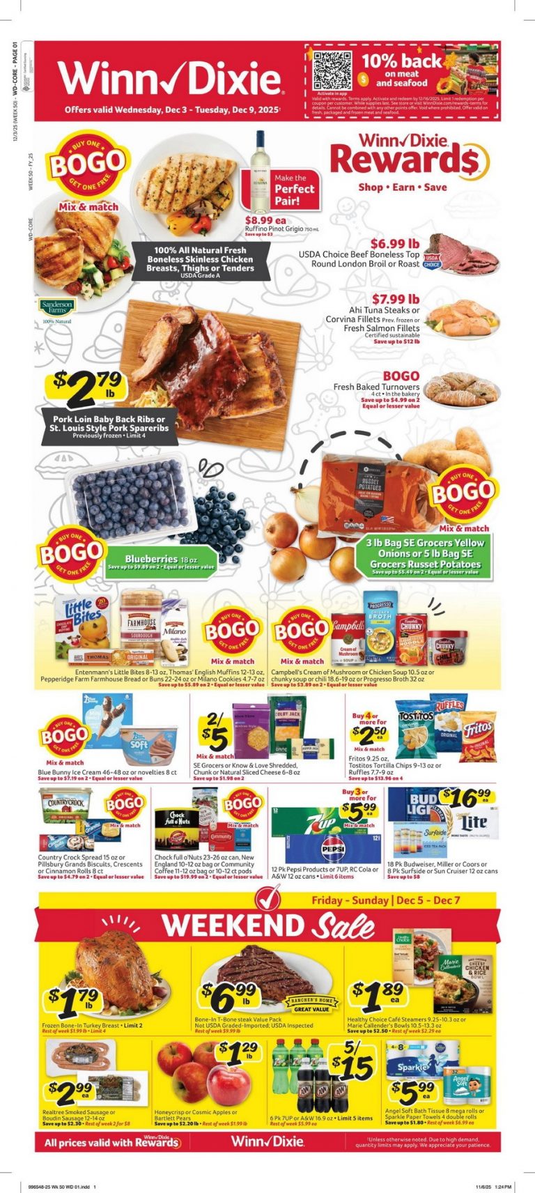 Winn-Dixie Weekly Ad Dec 03 – Dec 09, 2025