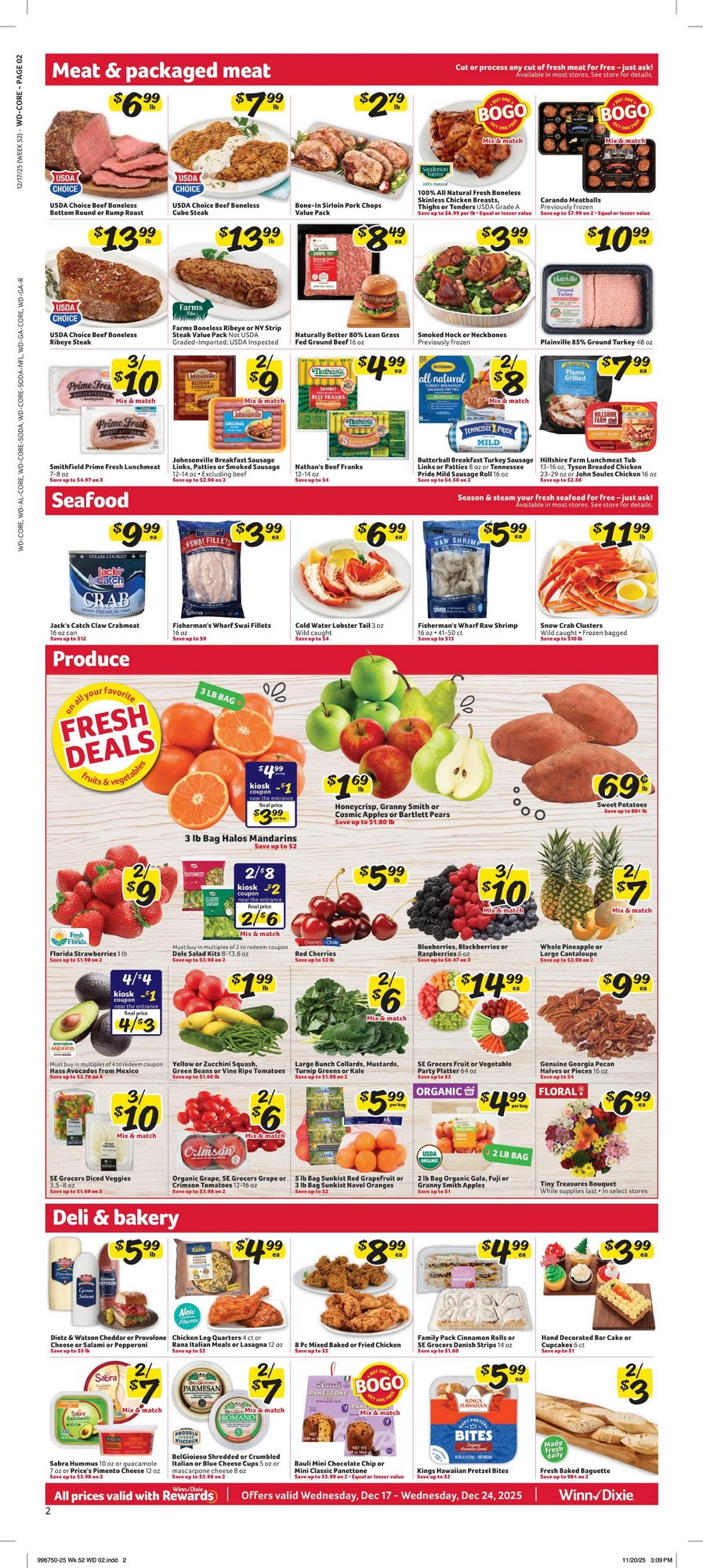 Winn-Dixie Weekly Ad Dec 17 – Dec 24, 2025