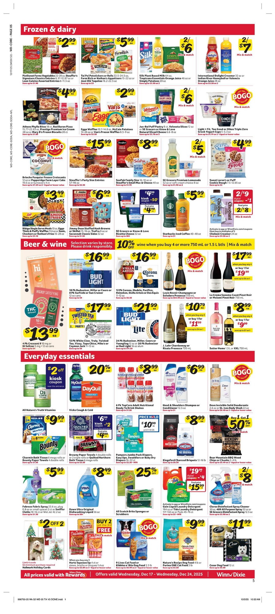 Winn-Dixie Weekly Ad Dec 17 – Dec 24, 2025