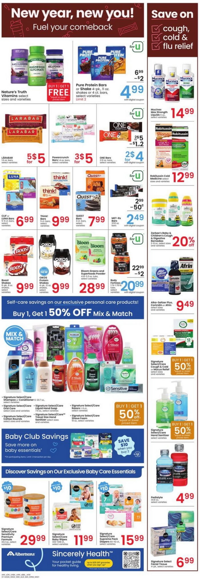 Albertsons Weekly Ad Jan 14 – Jan 20, 2026