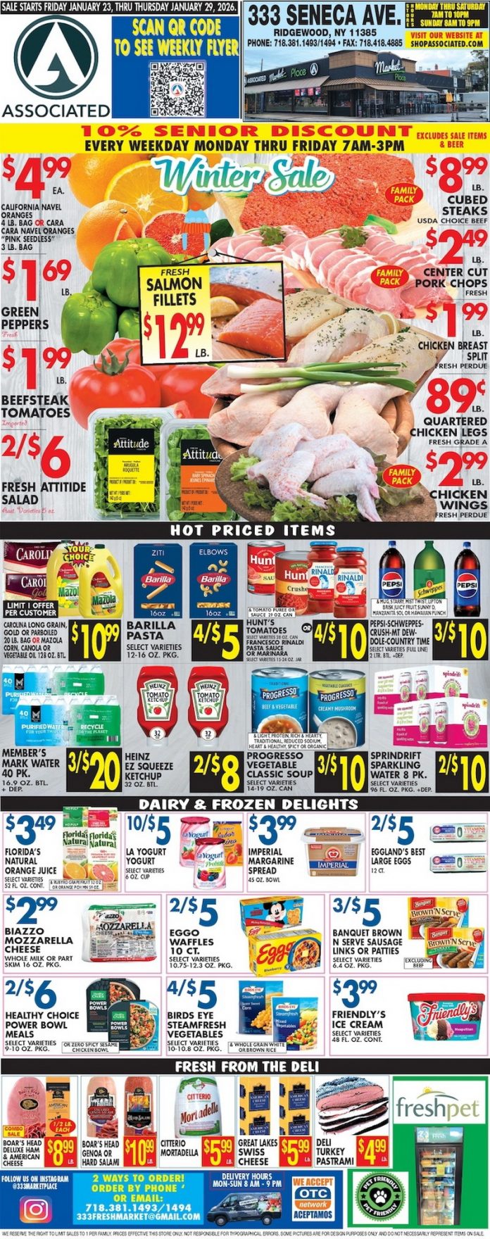 Associated Supermarkets Weekly Ad Jan 23 – Jan 29, 2026