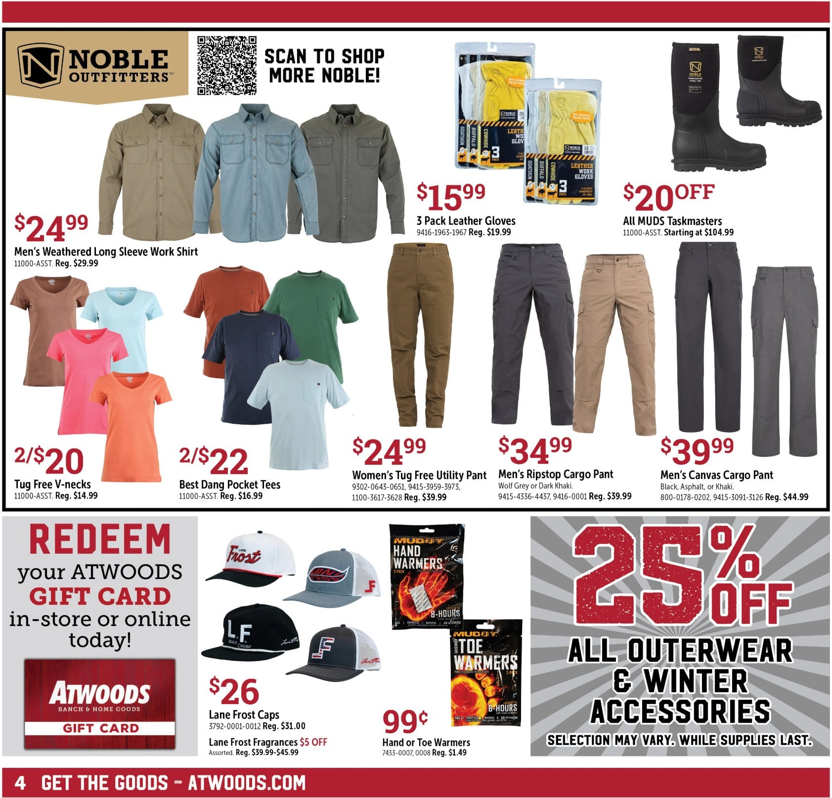 Atwoods Weekly Ad Jan 14 – Jan 25, 2026