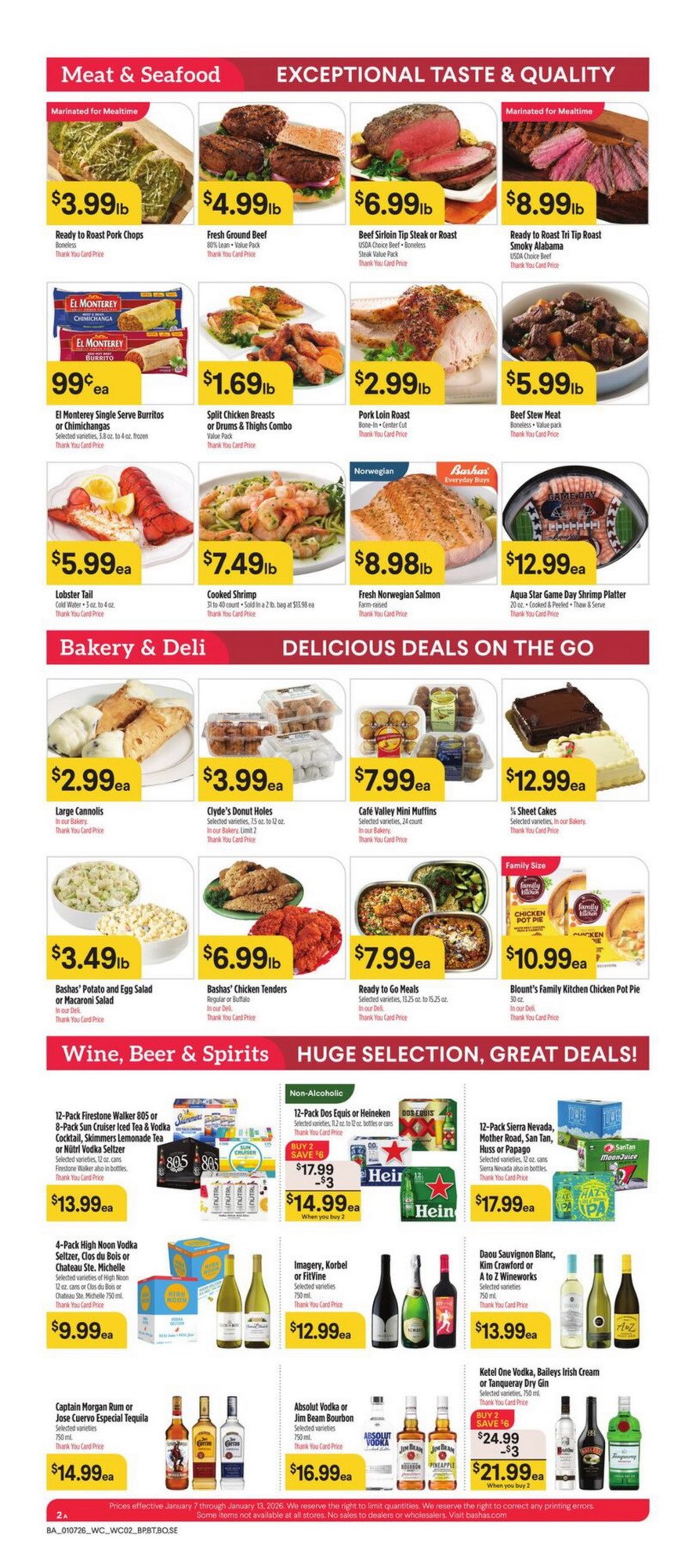 Bashas Weekly Ad Jan 07 – Jan 13, 2026