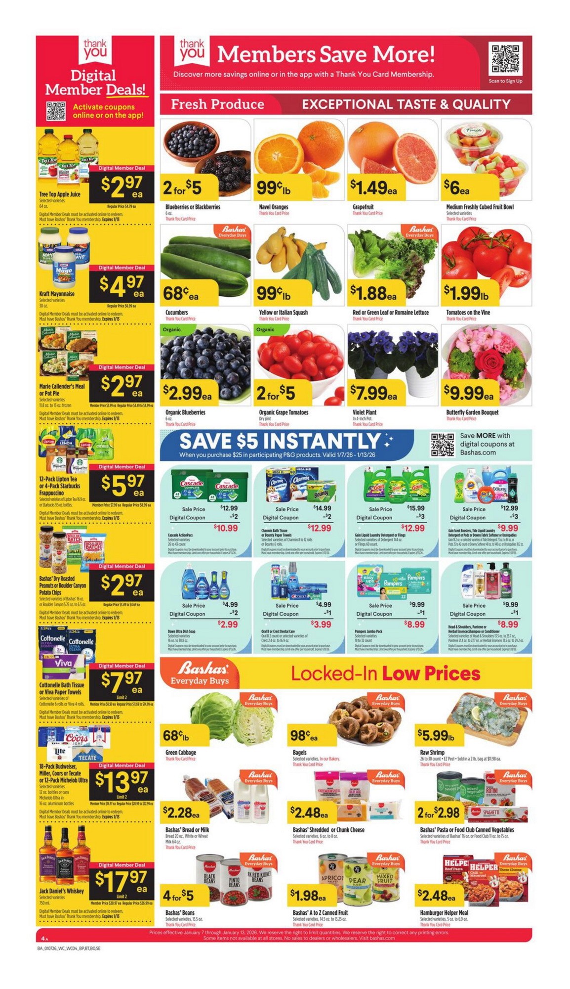 Bashas Weekly Ad Jan 07 – Jan 13, 2026