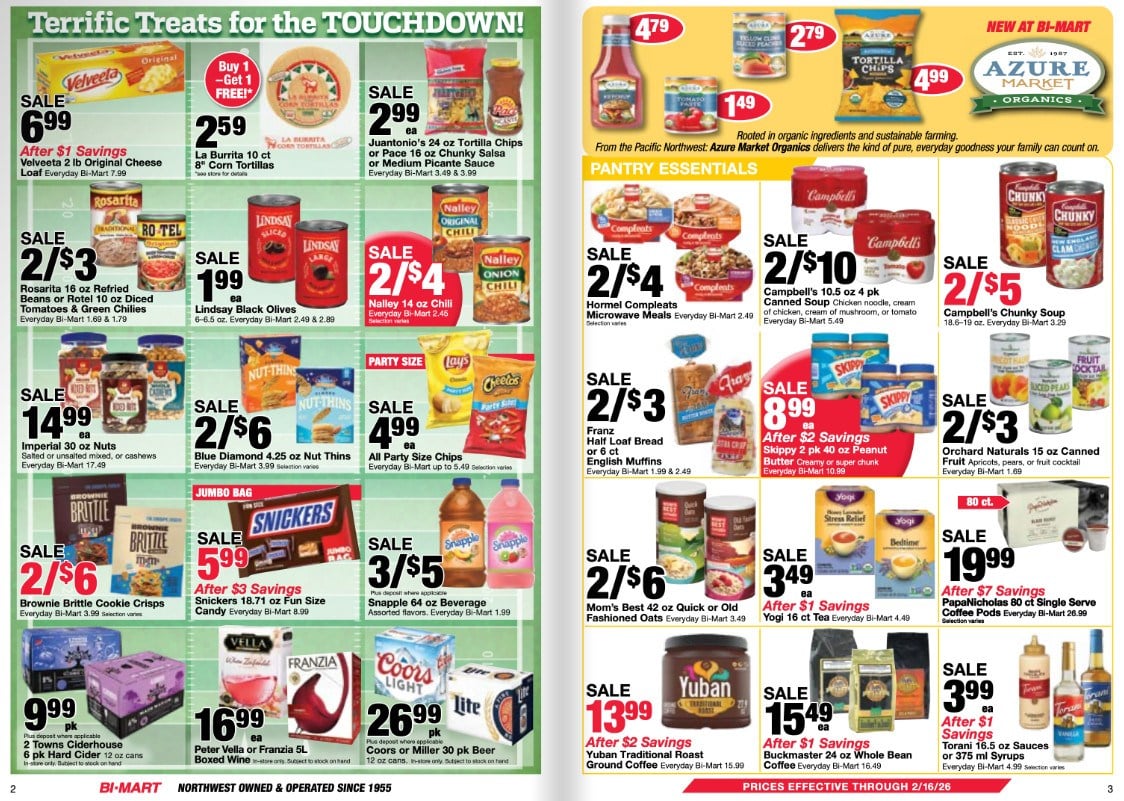 Bi-Mart Weekly Ad Jan 27 – Feb 16, 2026 (Valentine's Day Promotion ...
