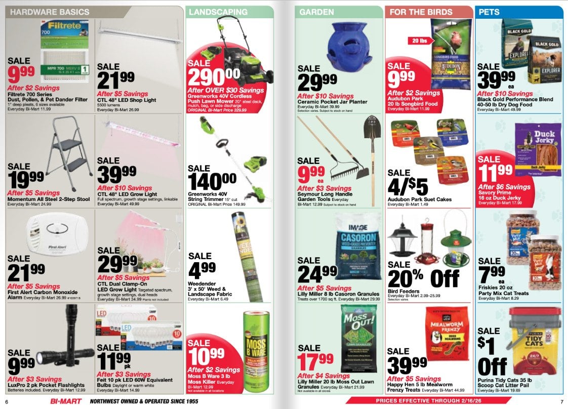Bi-Mart Weekly Ad Jan 27 – Feb 16, 2026 (Valentine's Day Promotion ...