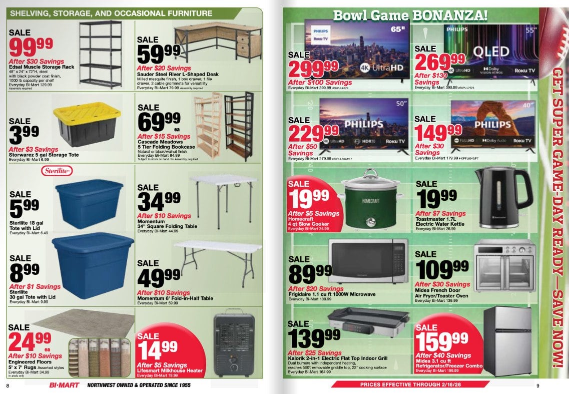 Bi-Mart Weekly Ad Jan 27 – Feb 16, 2026 (Valentine's Day Promotion ...