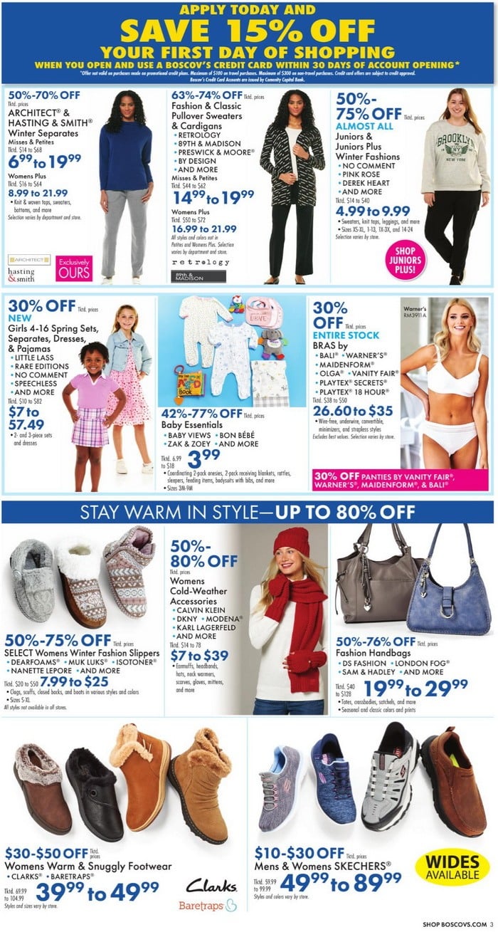 Boscov's Weekly Ad Jan 01 – Jan 07, 2026
