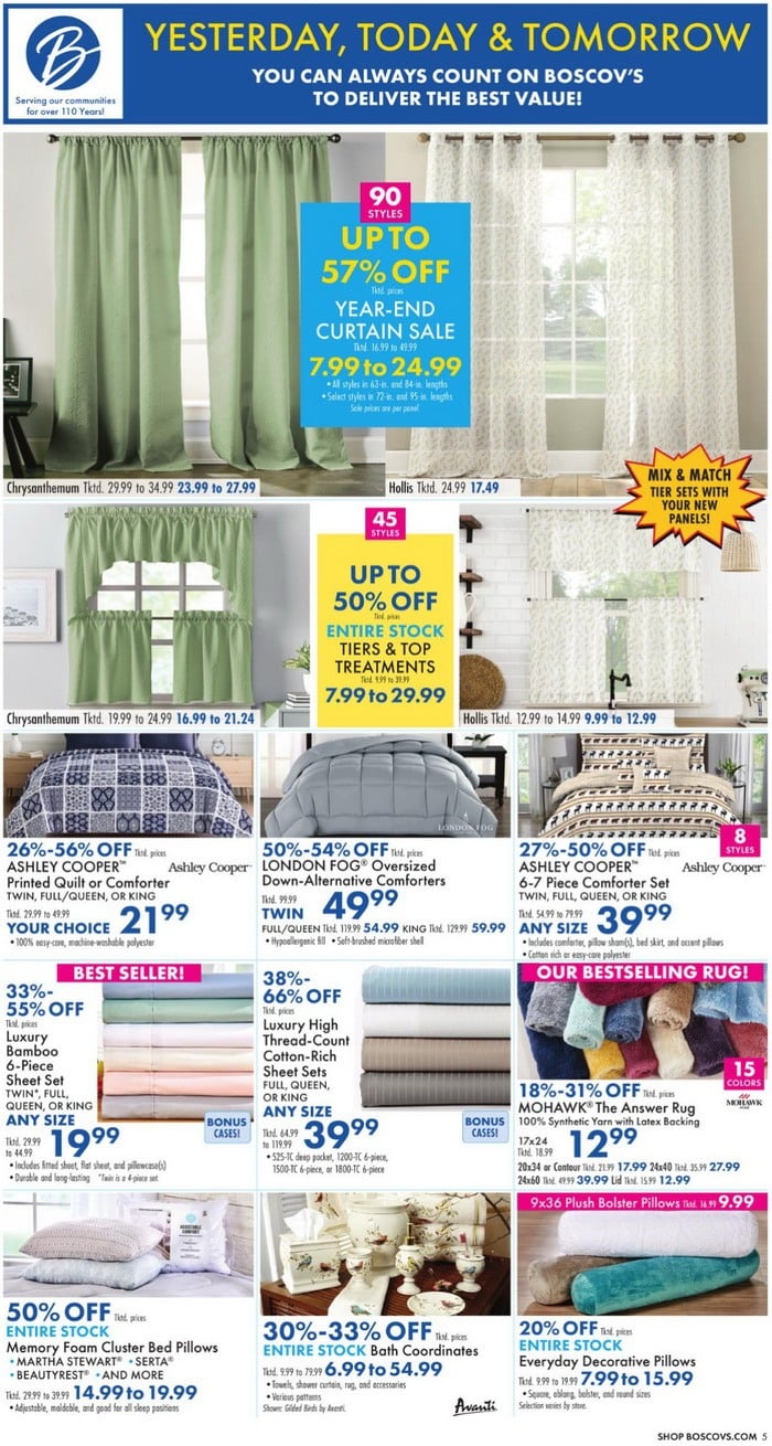 Boscov's Weekly Ad Jan 01 – Jan 07, 2026