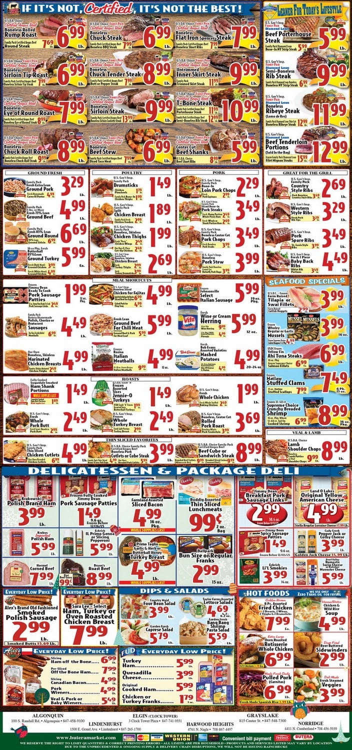 Butera Weekly Ad Jan 07 – Jan 13, 2026