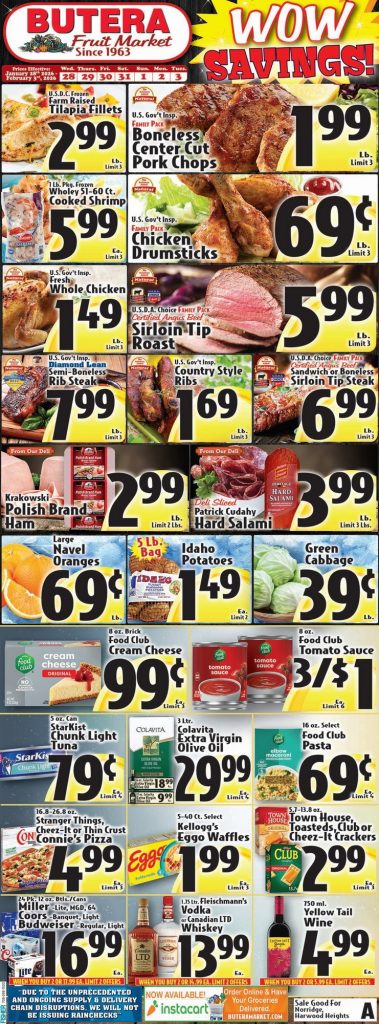 Butera Weekly Ad Jan 28 – Feb 03, 2026
