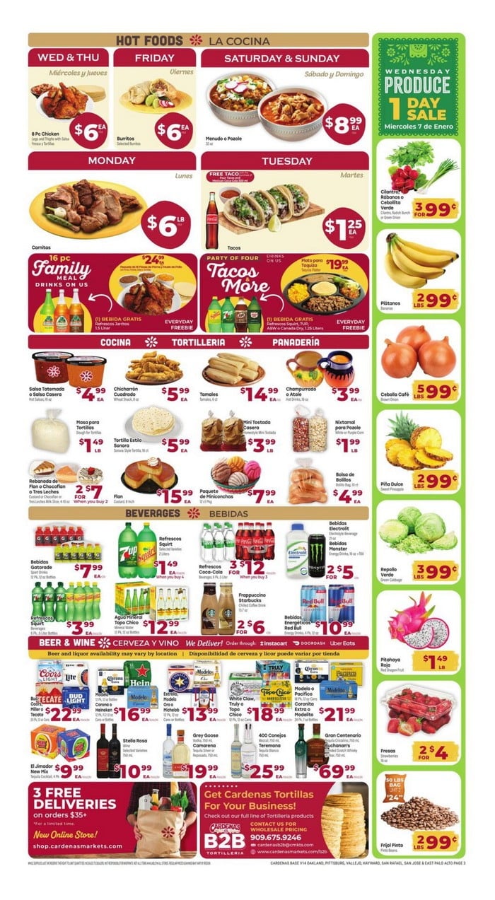 Cardenas Weekly Ad Jan 07 – Jan 13, 2026