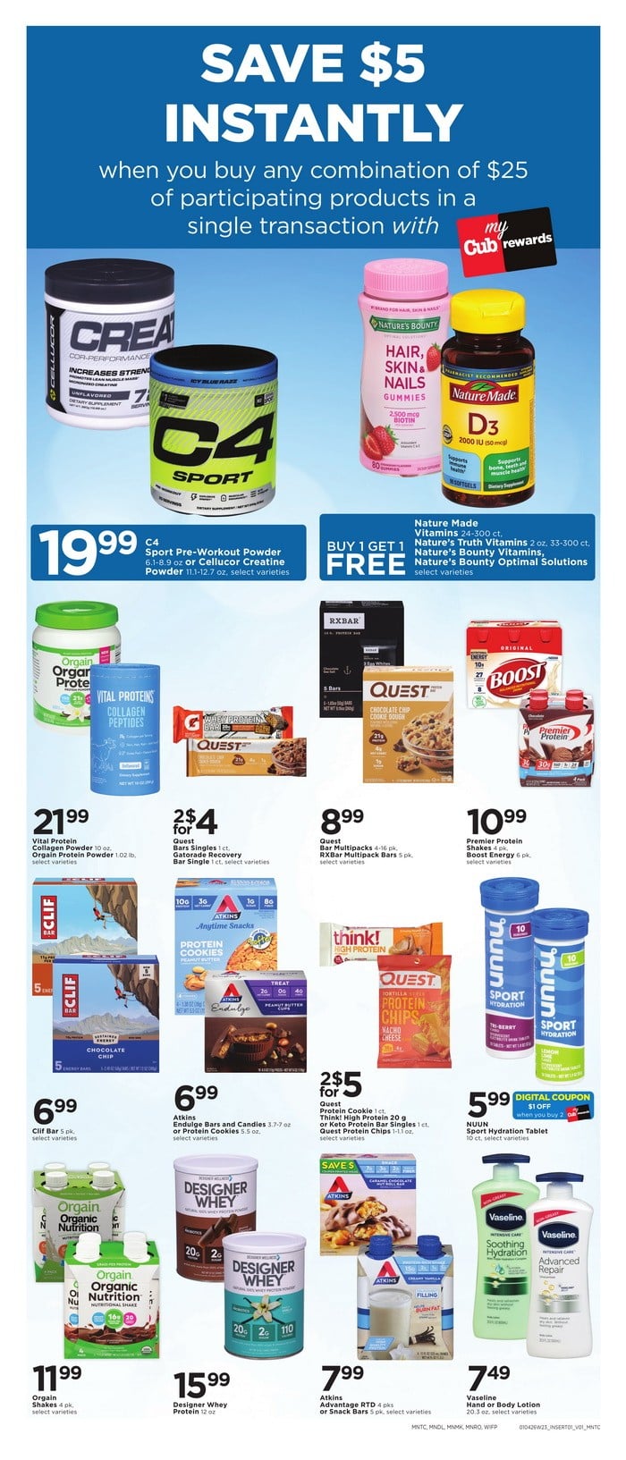 Cub Foods Weekly Ad Jan 04 – Jan 10, 2026