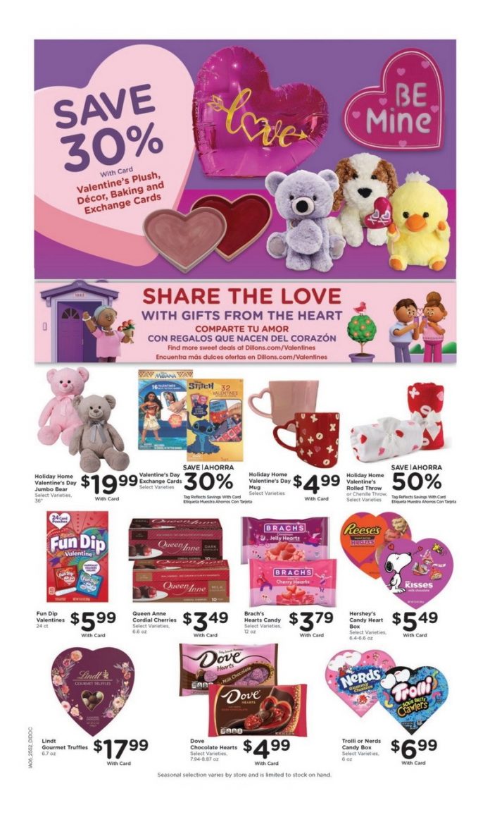 Dillons Weekly Ad Jan 28 – Feb 03, 2026 (Valentine's Day Promotion ...