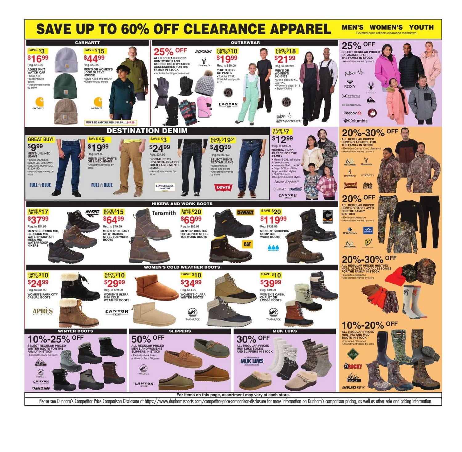 Dunham's Sports Weekly Ad Jan 03 – Jan 15, 2026