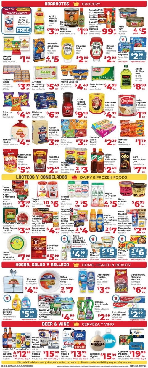 El Rancho Weekly Ad Jan 14 – Jan 20, 2026