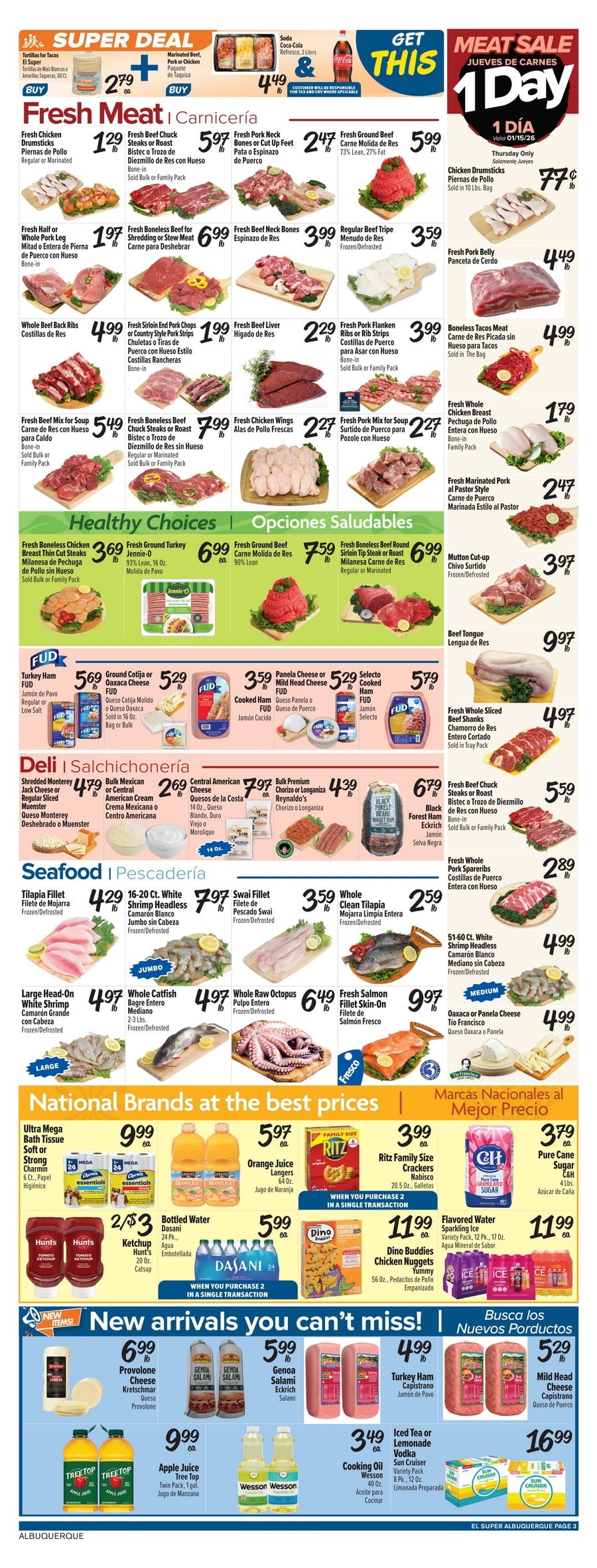 El Super Weekly Ad Jan 14 – Jan 20, 2026