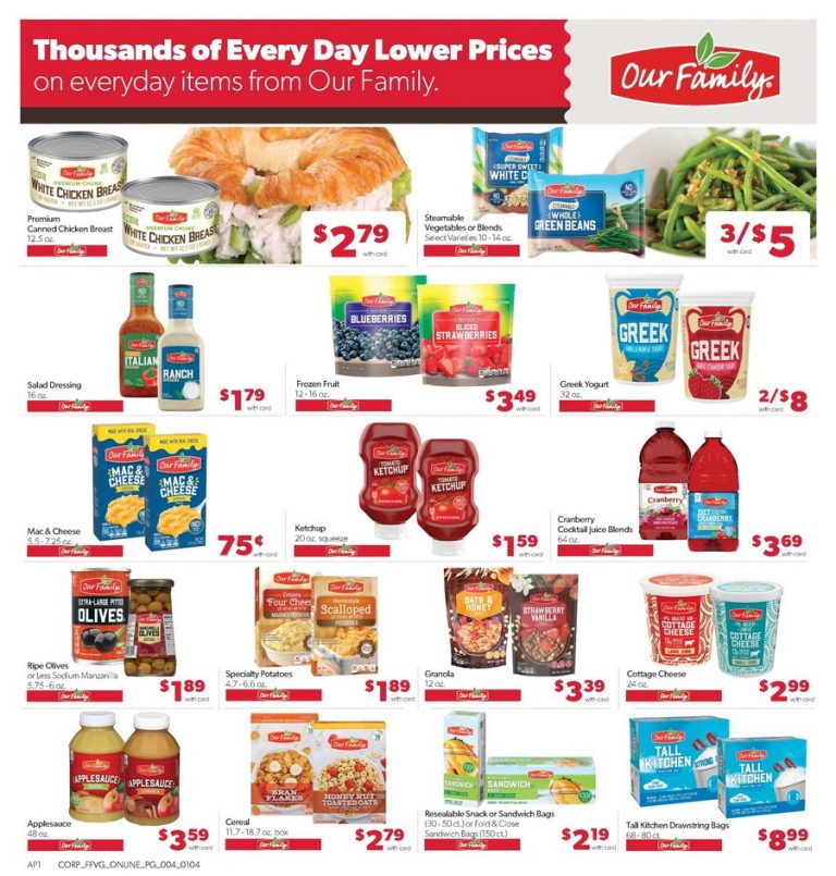 Family Fare Weekly Ad Jan 11 – Jan 17, 2026