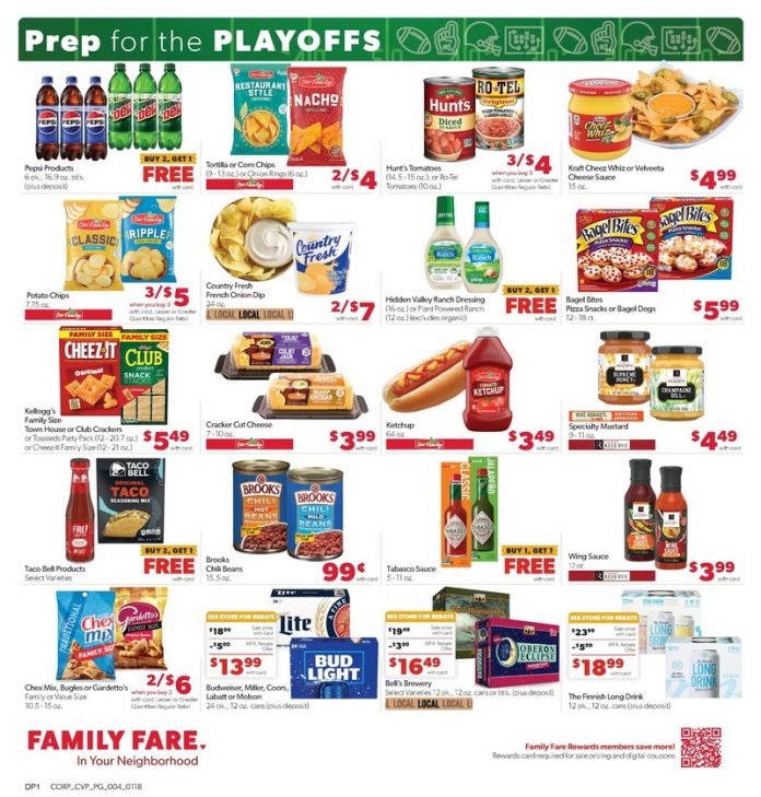 Family Fare Weekly Ad Jan 18 – Jan 24, 2026