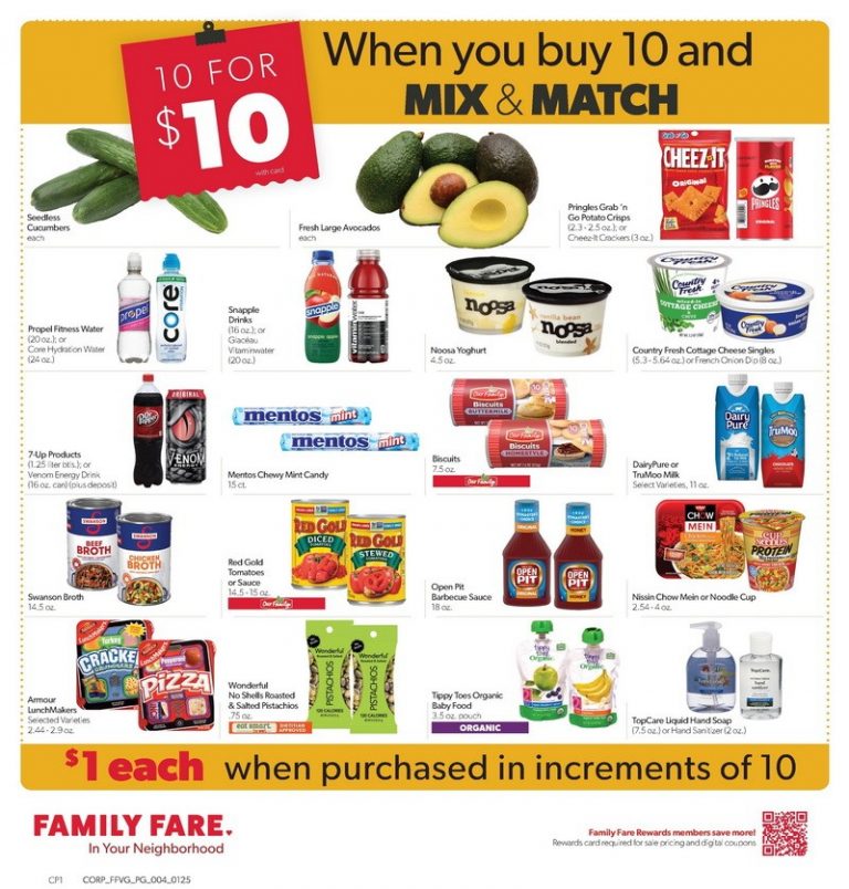 Family Fare Weekly Ad Jan 25 – Jan 31, 2026