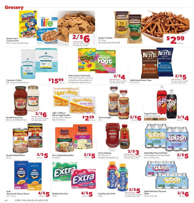 Family Fare Weekly Ad Jan 25 – Jan 31, 2026