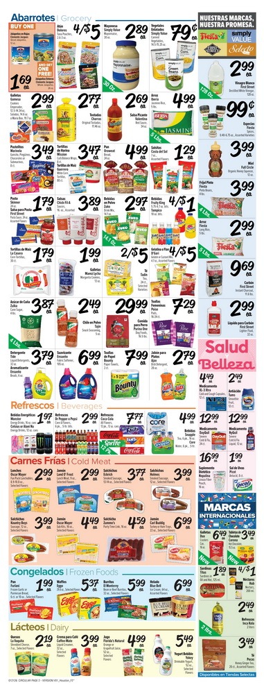 Fiesta Mart Weekly Ad Jan 21 – Jan 27, 2026