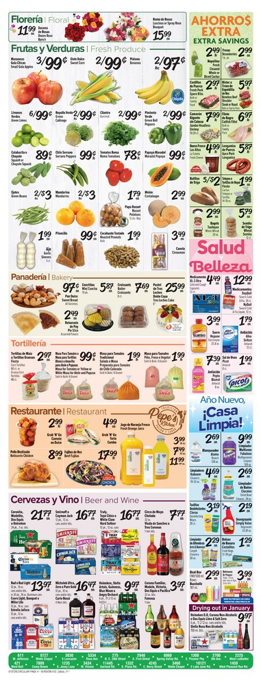Fiesta Mart Weekly Ad Jan 07 – Jan 13, 2026