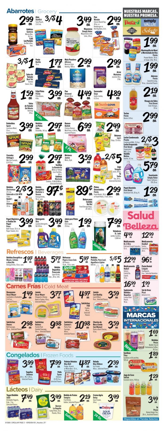 Fiesta Mart Weekly Ad Jan 28 – Feb 03, 2026