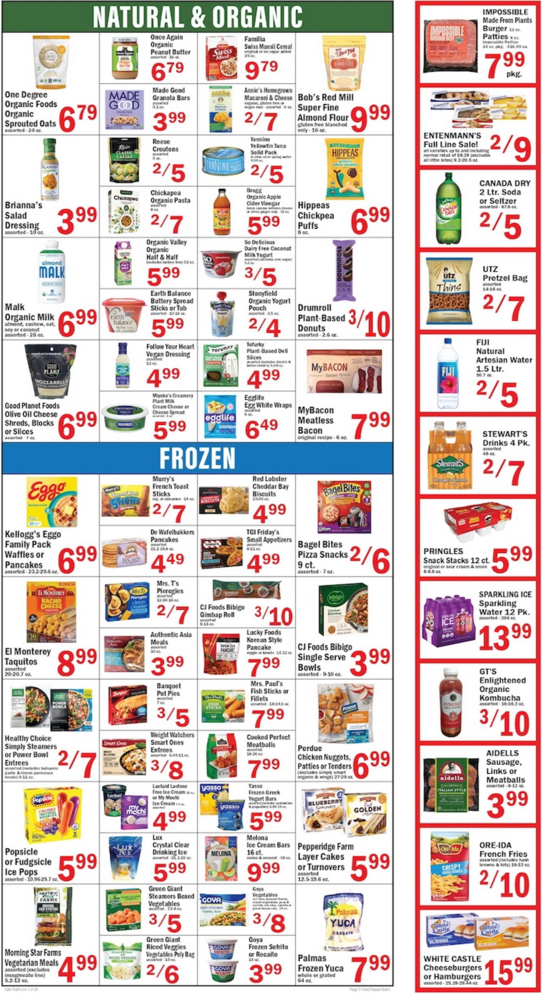 Food Bazaar Weekly Ad Jan 02 – Jan 07, 2026