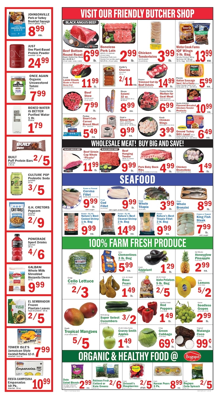 Food Bazaar Weekly Ad Jan 22 – Jan 28, 2026