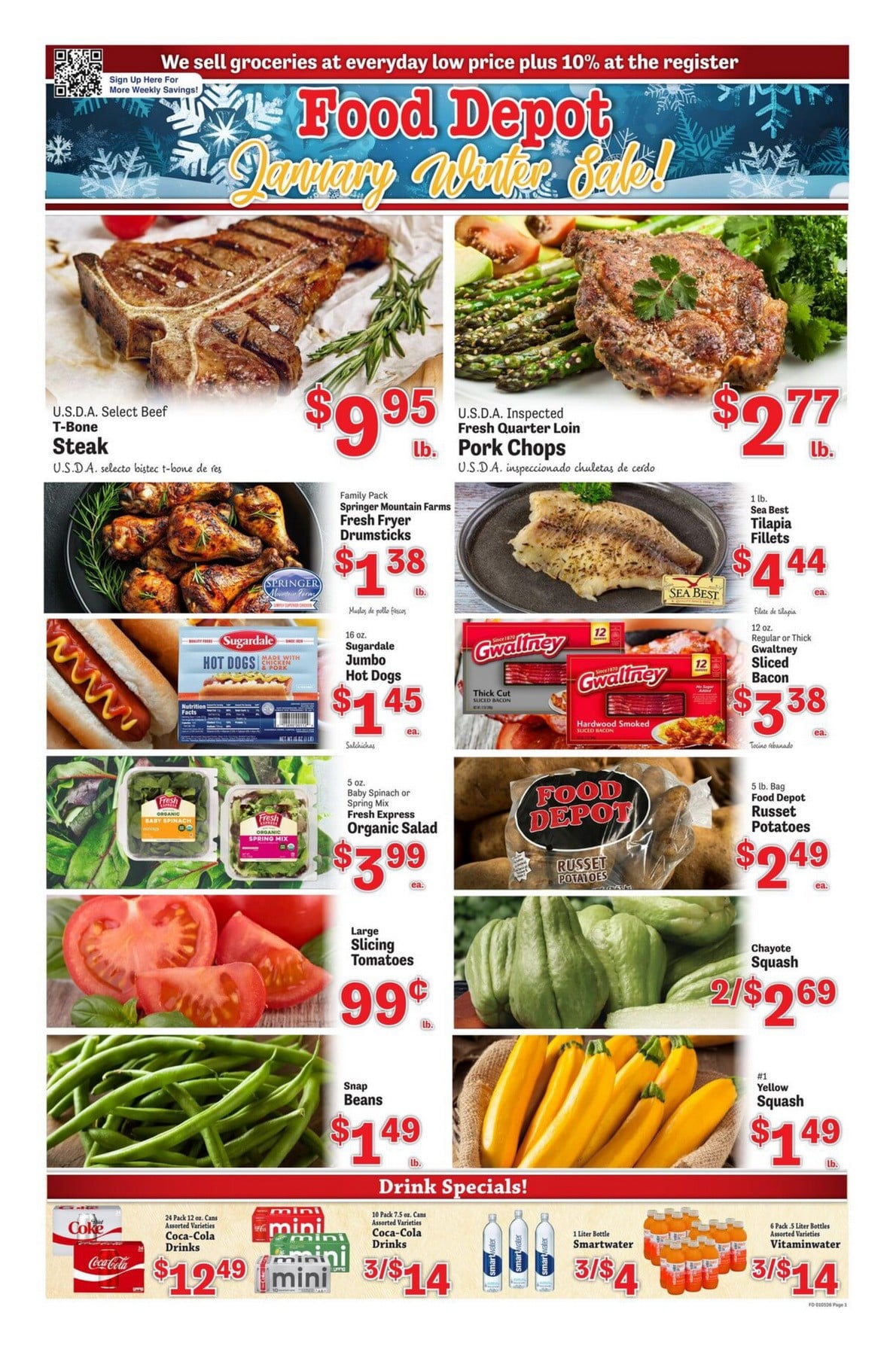 Food Depot Weekly Ad Jan 05 – Jan 11, 2026