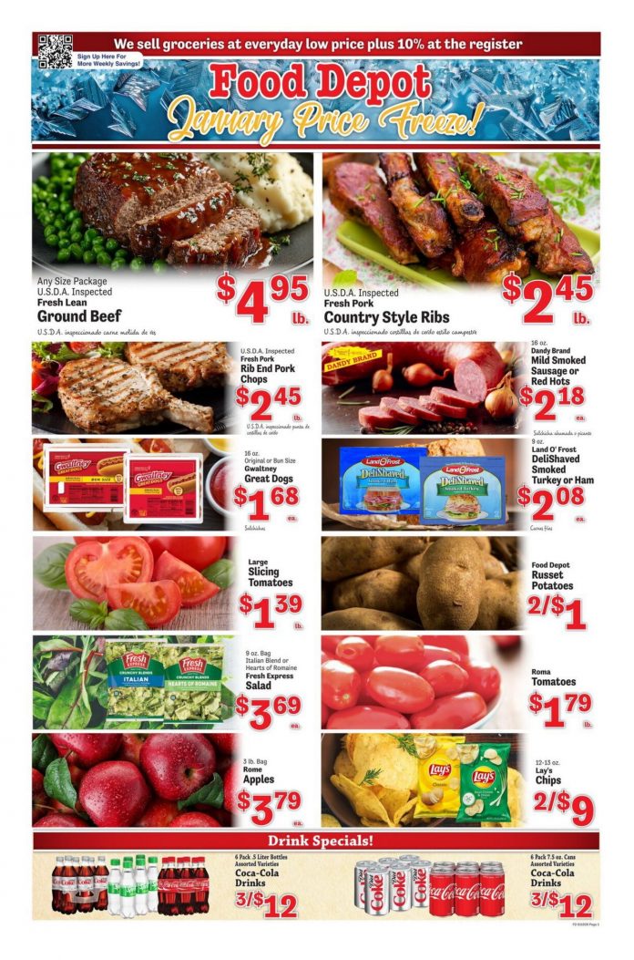 Food Depot Weekly Ad Jan 19 – Jan 25, 2026