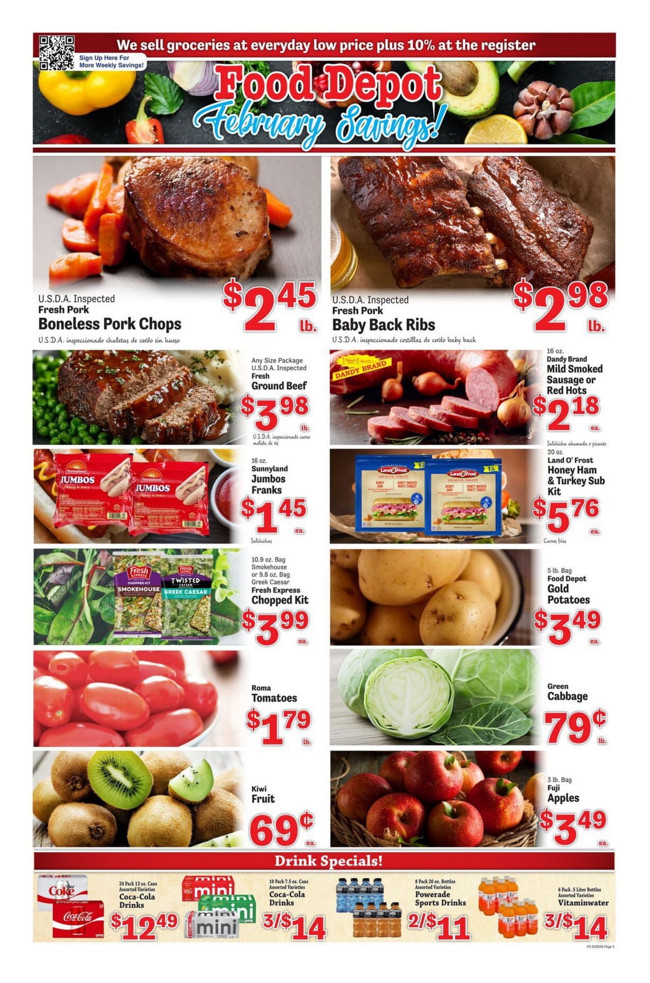 Food Depot Weekly Ad Jan 26 – Feb 01, 2026