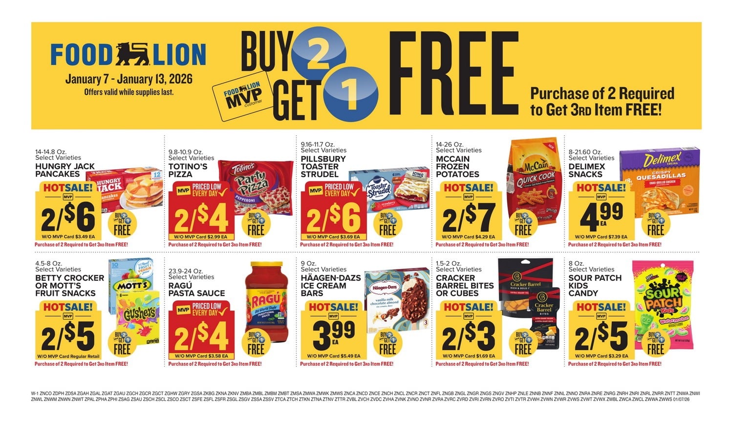 Food Lion Weekly Ad Jan 07 – Jan 13, 2026