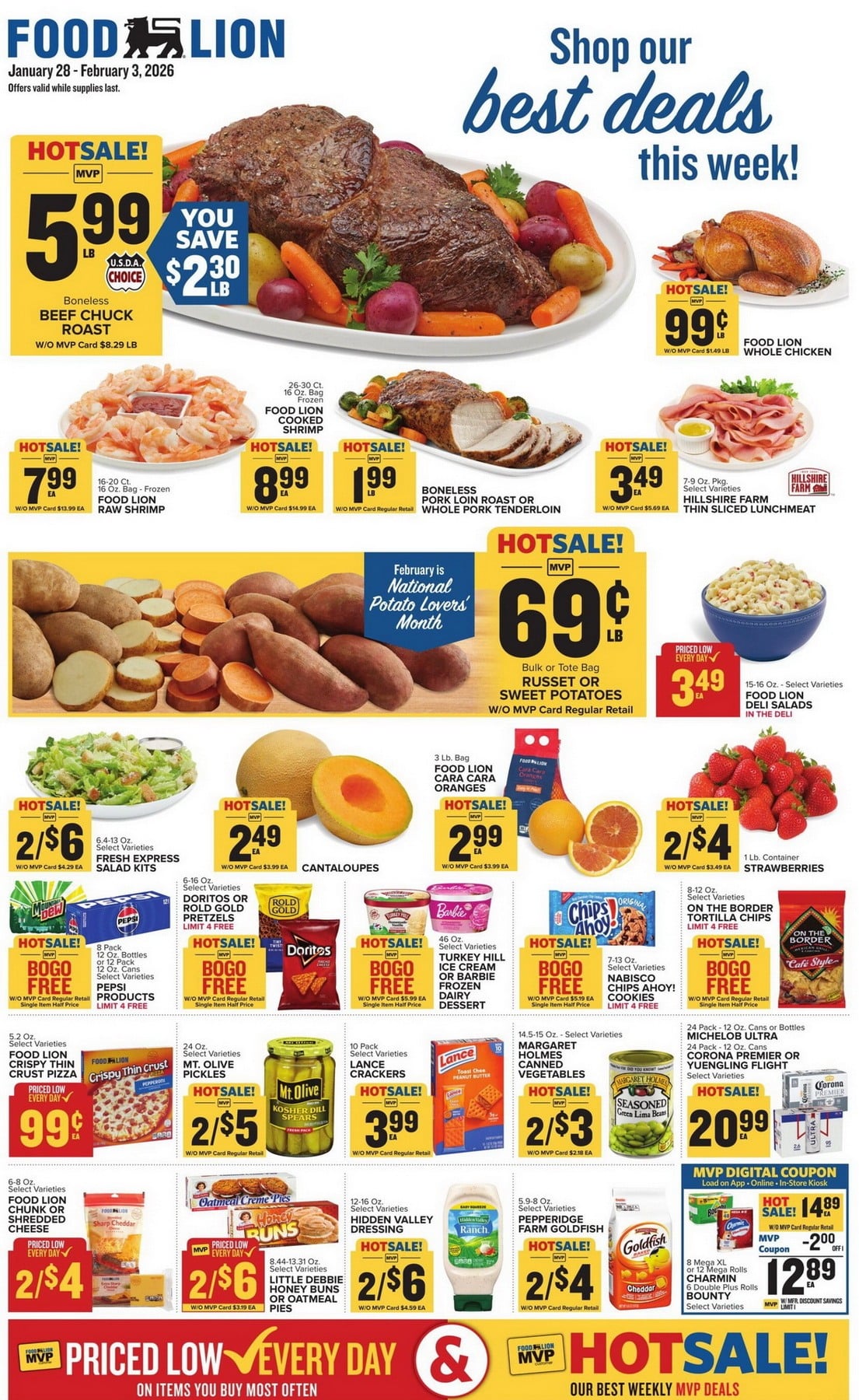 Food Lion Weekly Ad Jan 28 – Feb 03, 2026