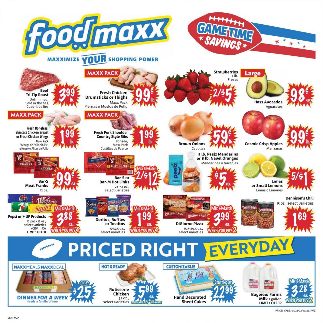 Food Maxx Weekly Ad Jan 28 – Feb 10, 2026