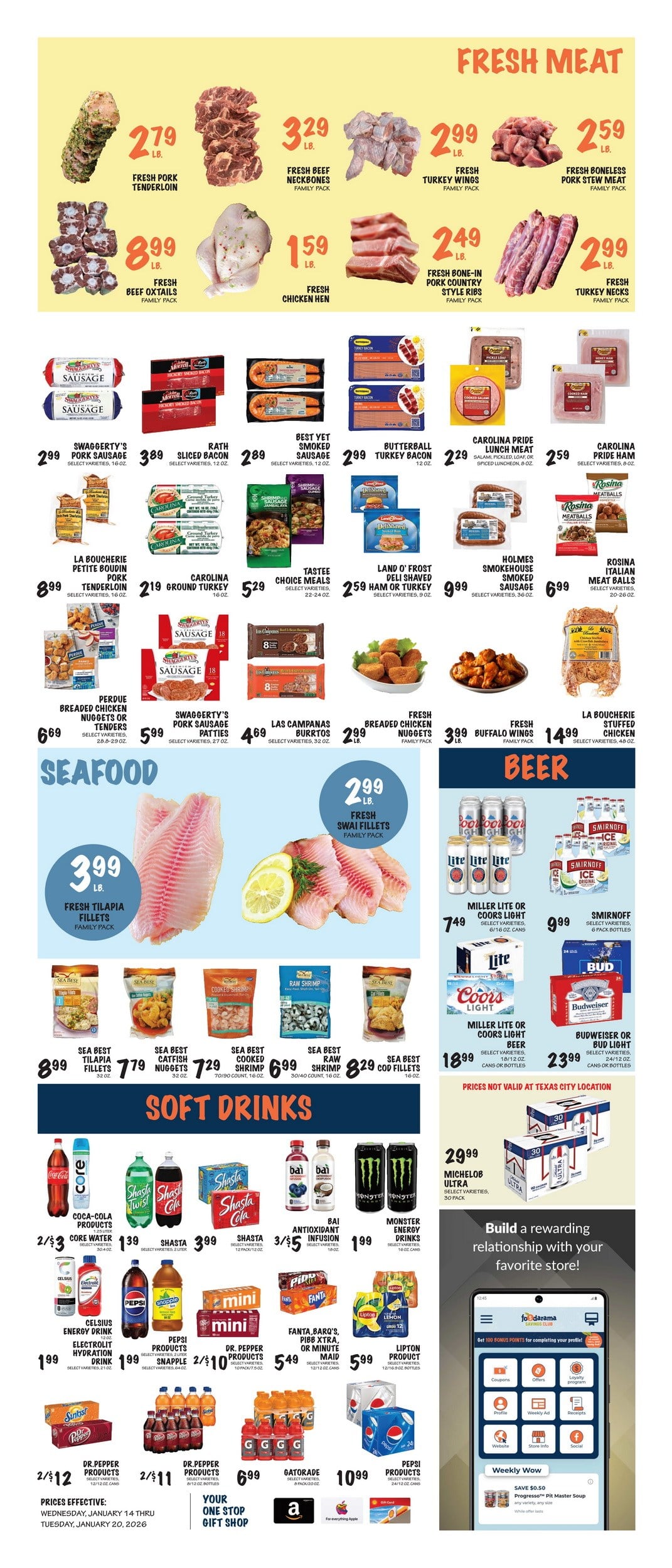 Foodarama Weekly Ad Jan 14 – Jan 20, 2026