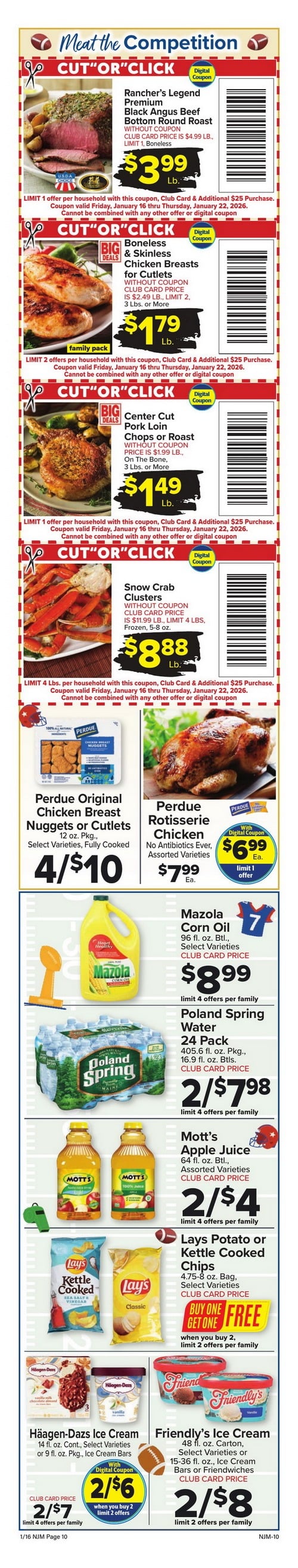 Foodtown Weekly Ad Jan 16 – Jan 22, 2026