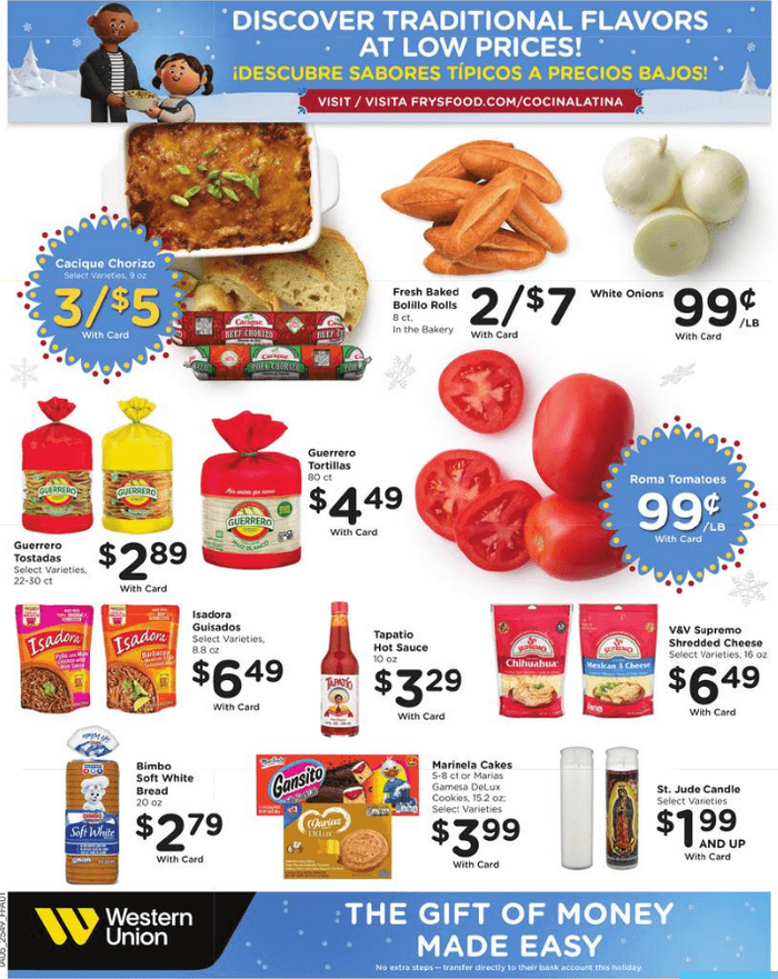 Fry's Food Weekly Ad Jan 07 – Jan 13, 2026