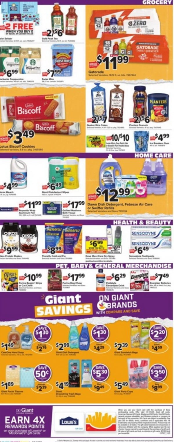 Giant Food Weekly Ad Jan 02 – Jan 08, 2026