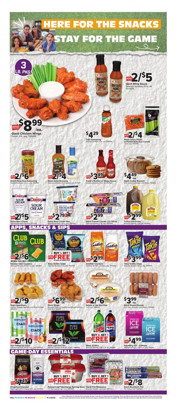 Giant Food Weekly Ad Jan 30 – Feb 05, 2026