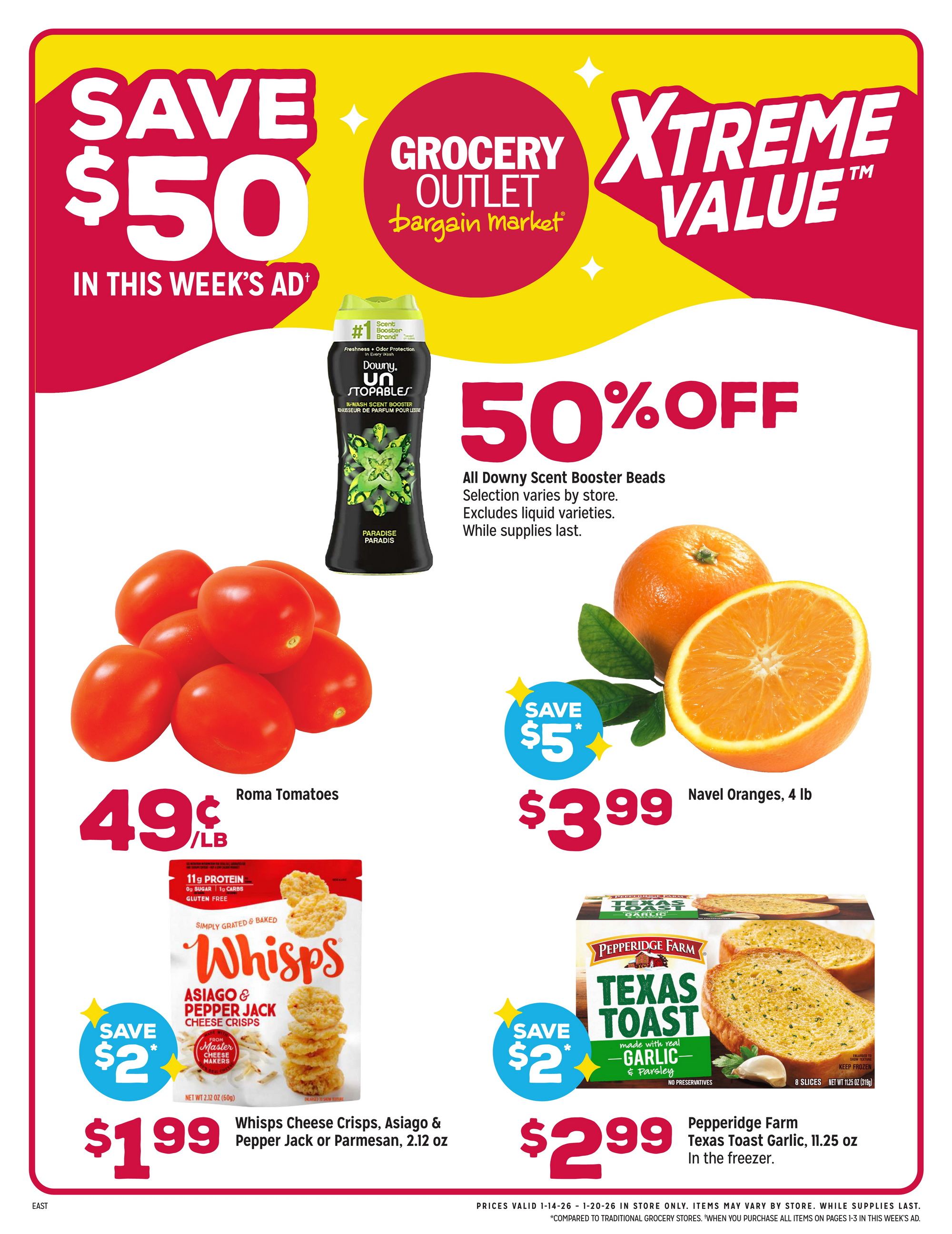 Grocery Outlet Weekly Ad Jan 14 – Jan 20, 2026