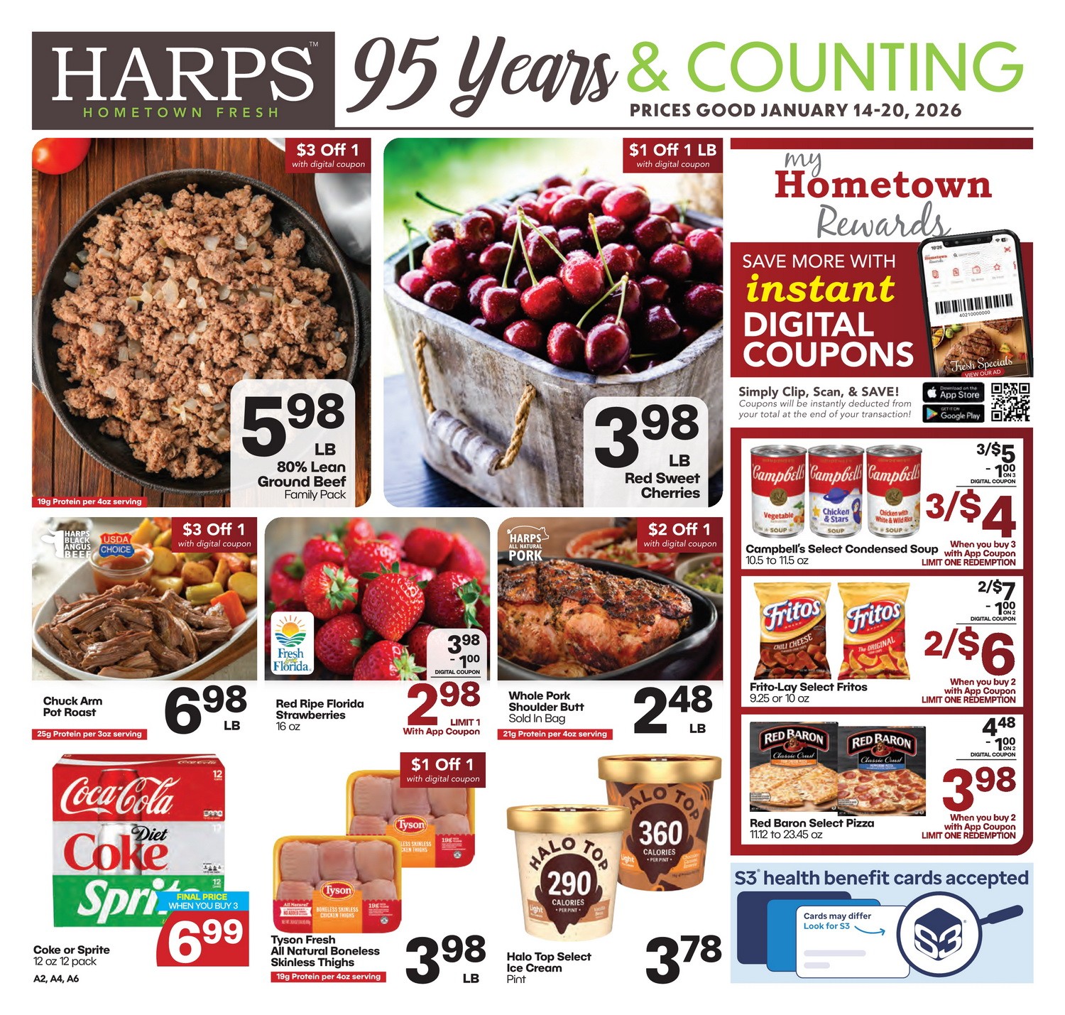 Harps Food Stores Weekly Ad Jan 14 – Jan 20, 2026