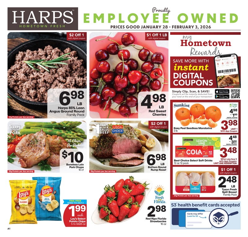 Harps Food Stores Weekly Ad Jan 28 – Feb 03, 2026