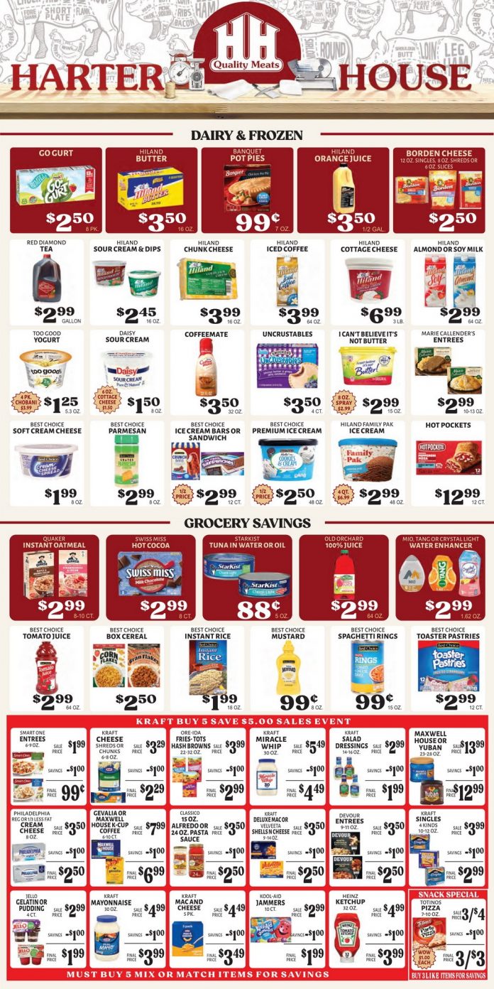 Harter House Weekly Ad Jan 07 – Jan 13, 2026
